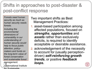 Citizen science in disaster and conflict resilience esa 2010 | PPTX