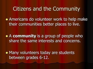 Citizens civics powerpoint | PPTX
