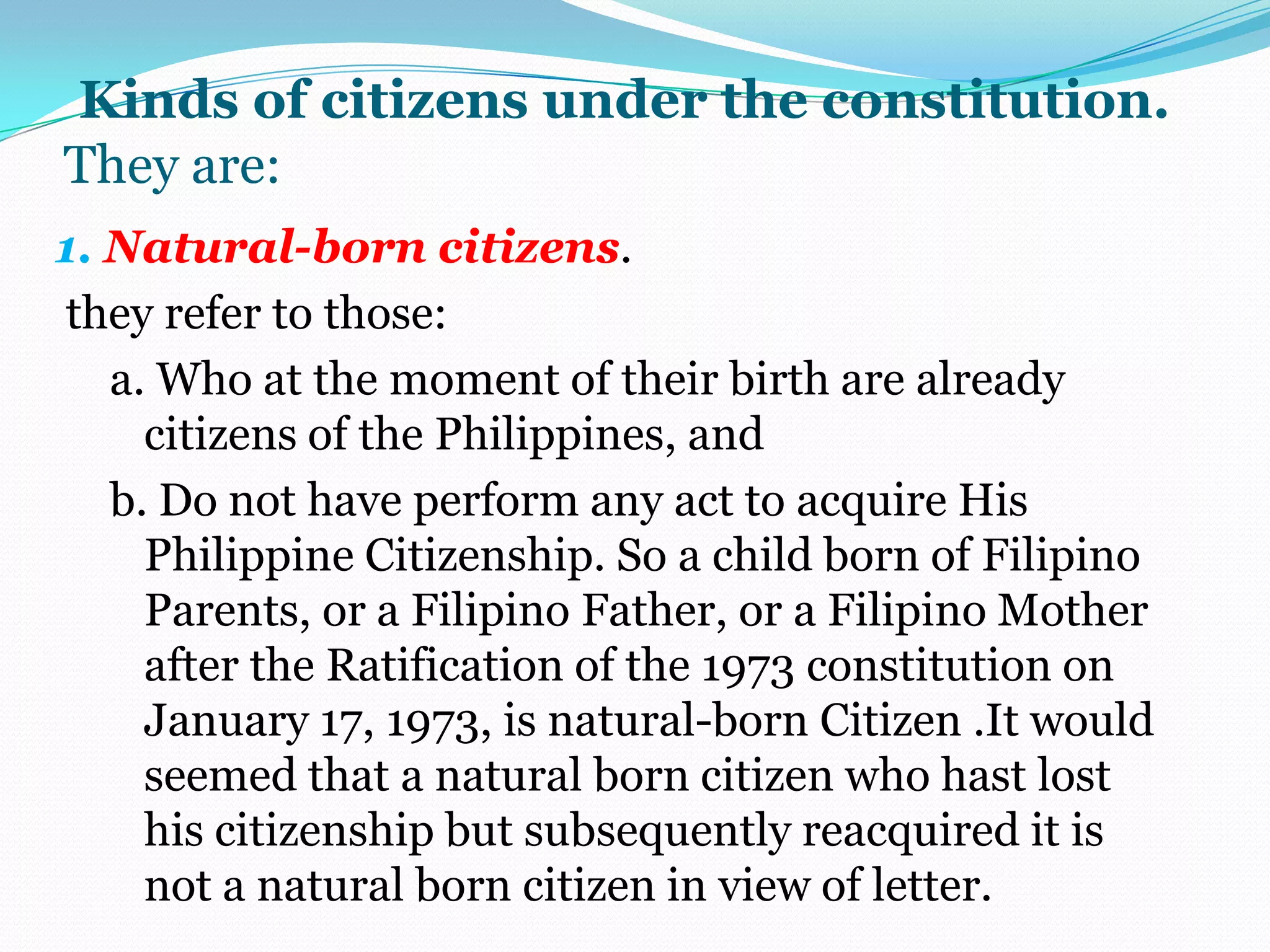 Citizenship and Suffrage | PPTX