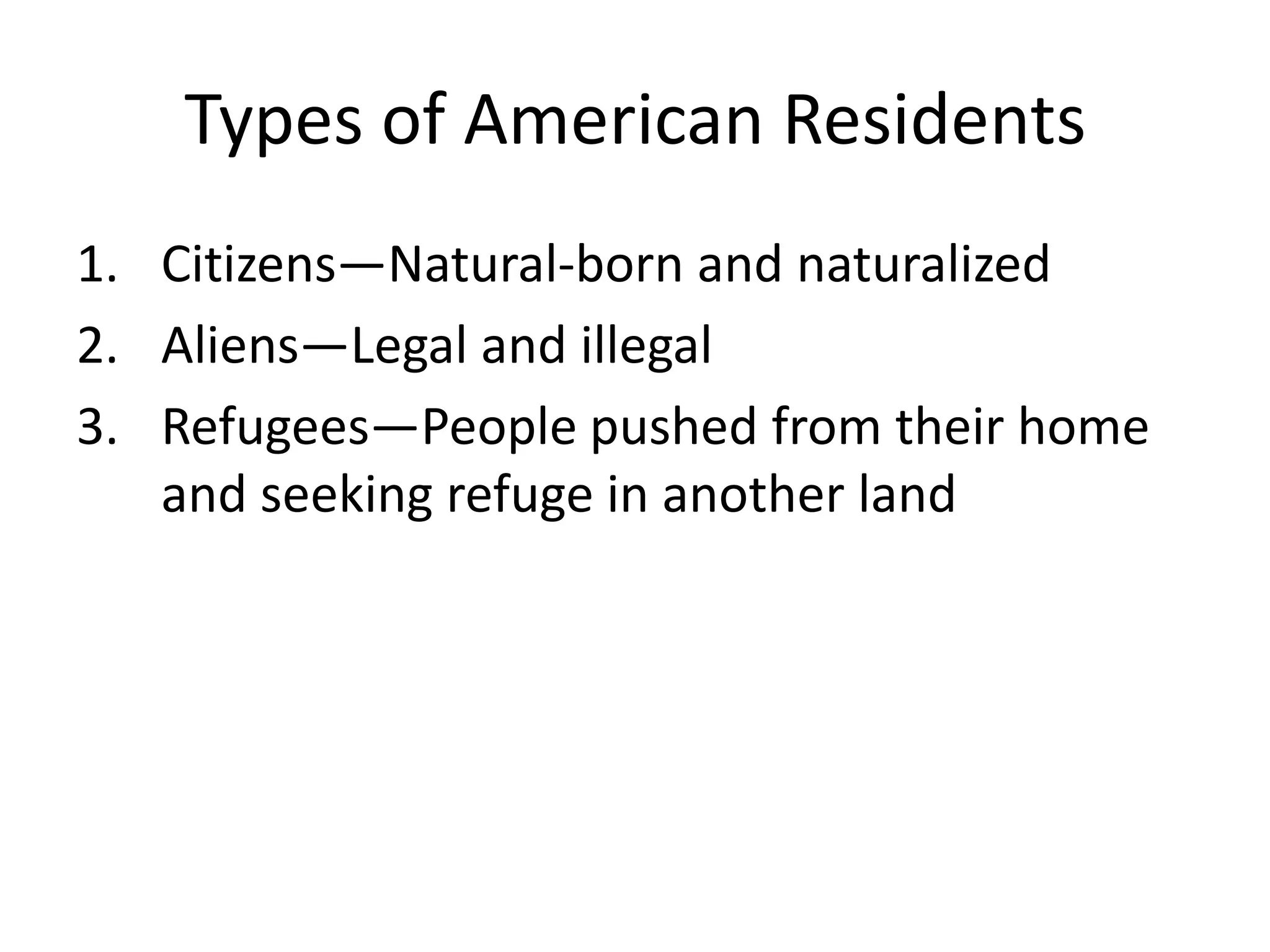 Citizenship in America | PPTX