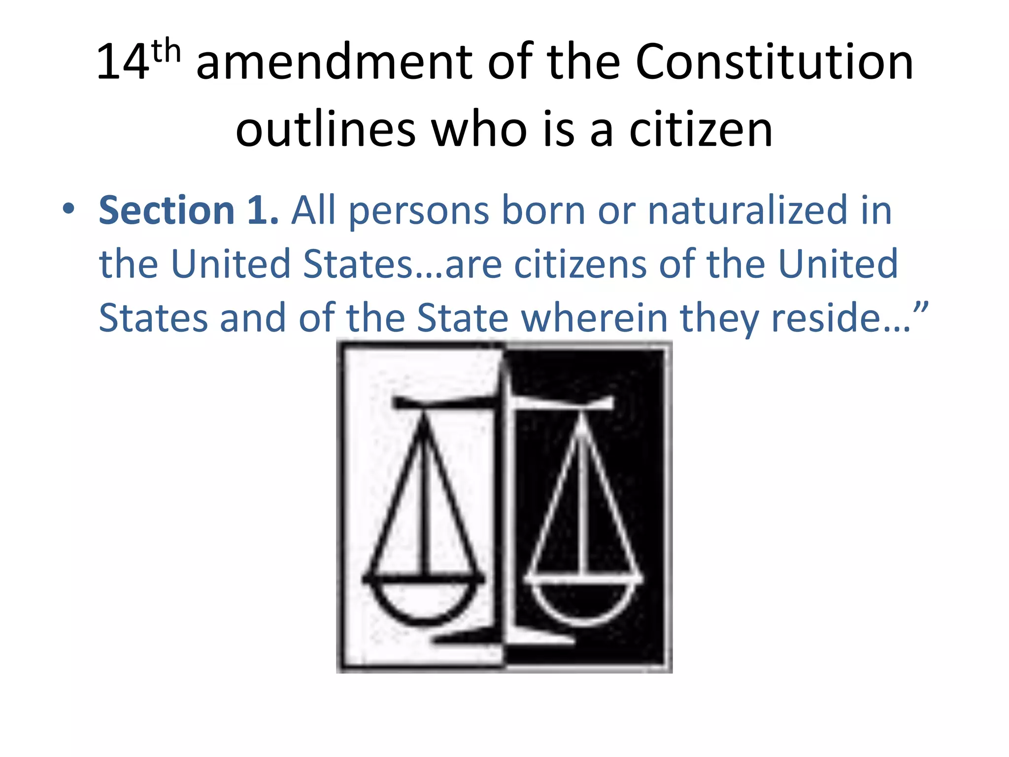 Citizenship in America | PPTX