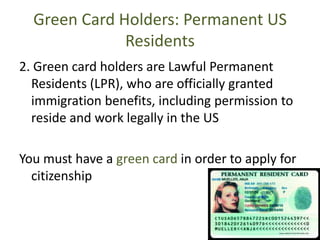 Citizenship in America | PPTX