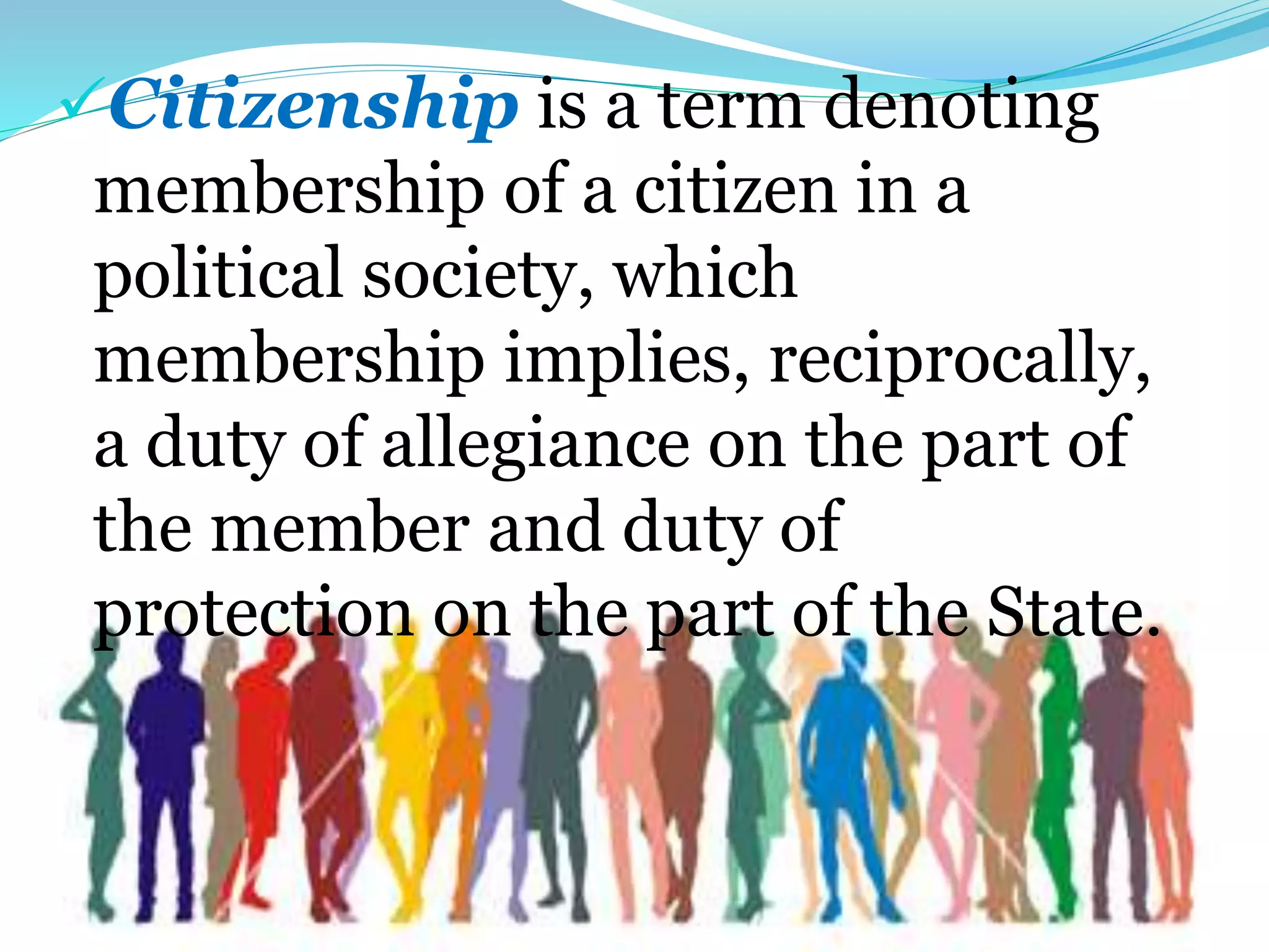 Citizenship | PPTX