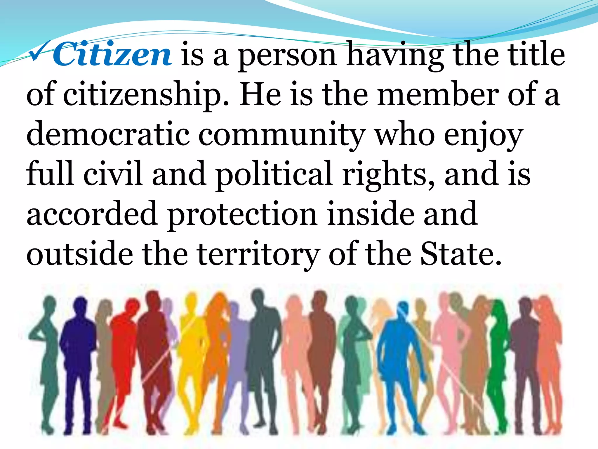 Citizenship | PPTX