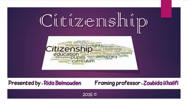 Citizenship | PPT