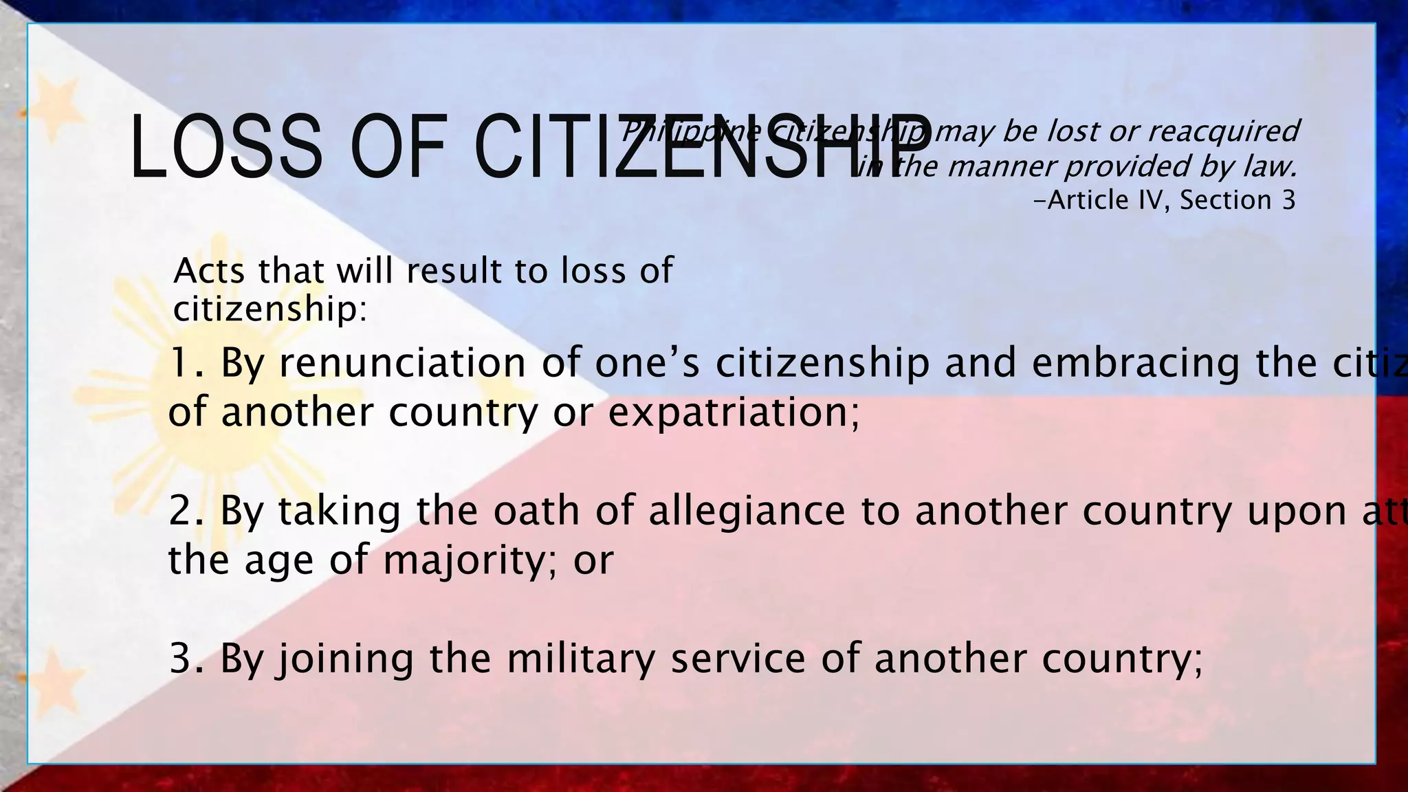 Citizenship | PPTX