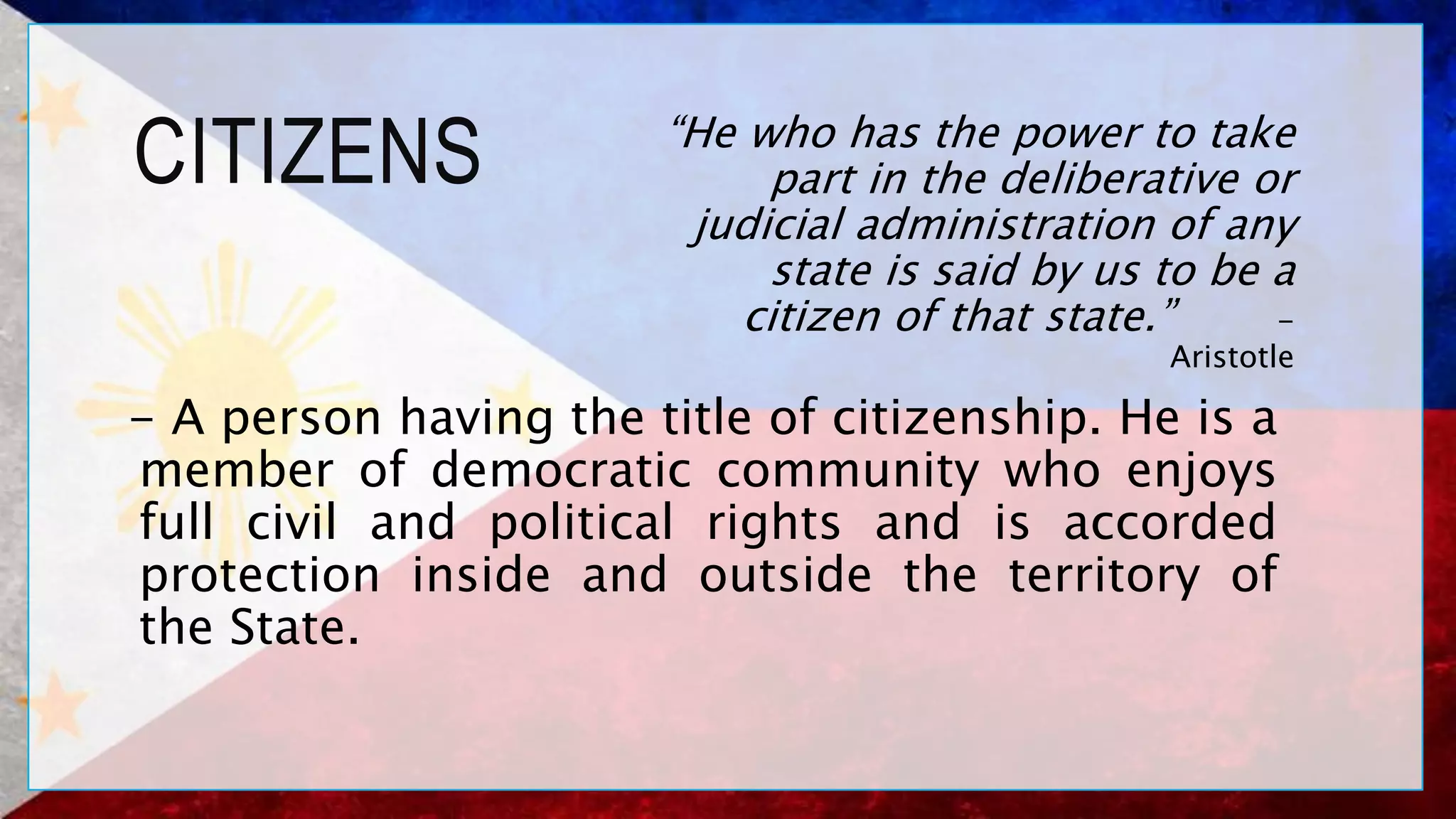 Citizenship | PPTX