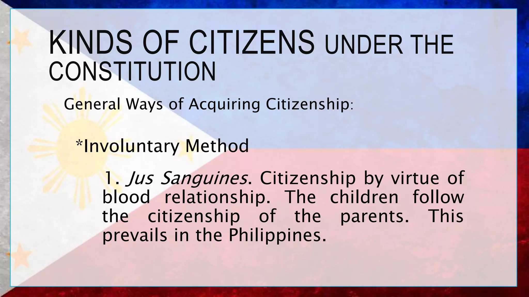 Citizenship | PPTX