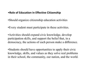 Citizenship | PPTX