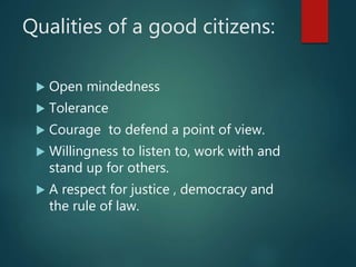 Citizenship | PPTX