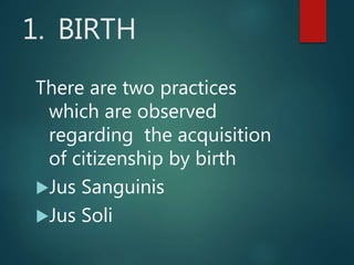 Citizenship | PPTX