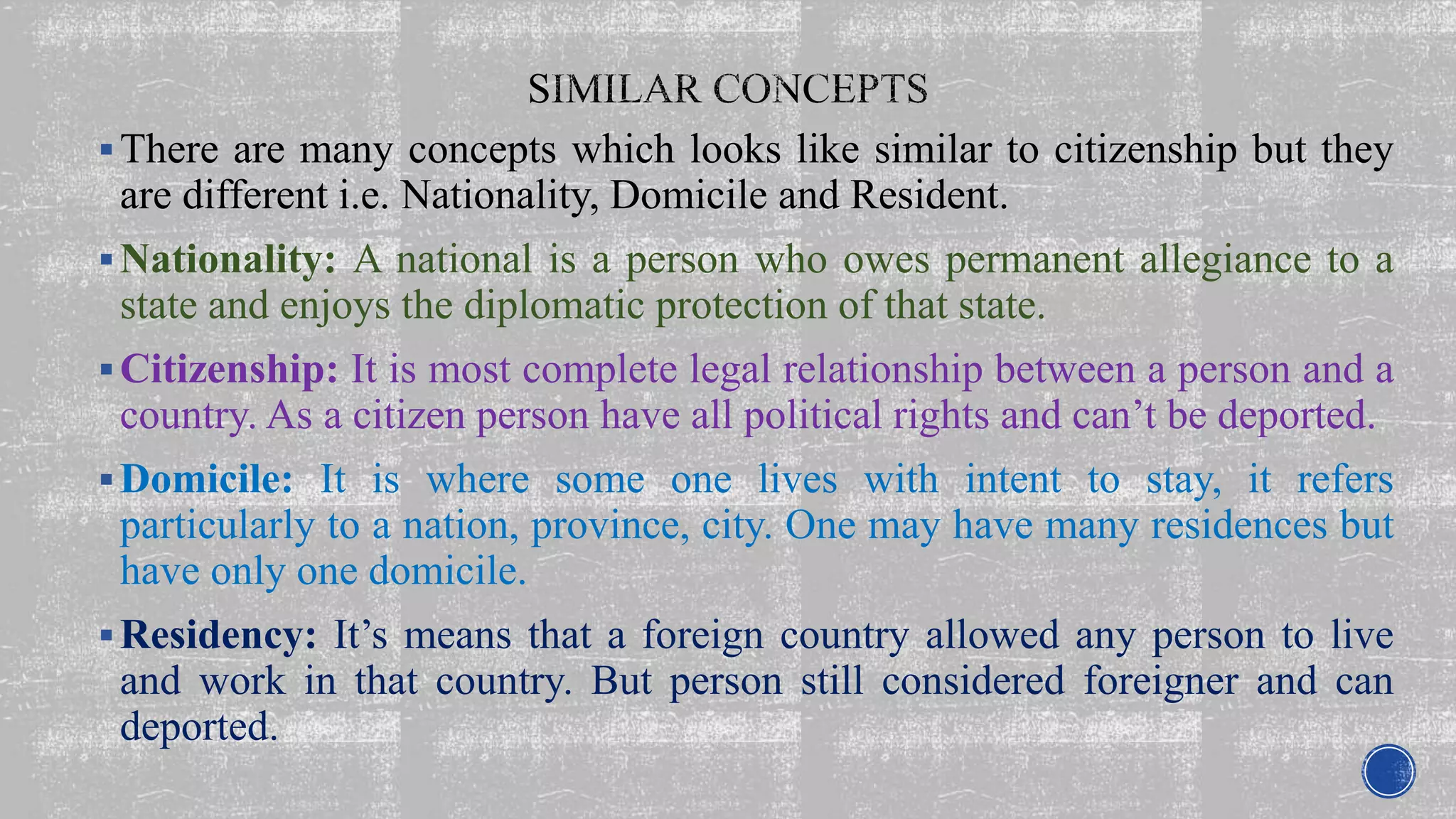 Citizenship | PPTX