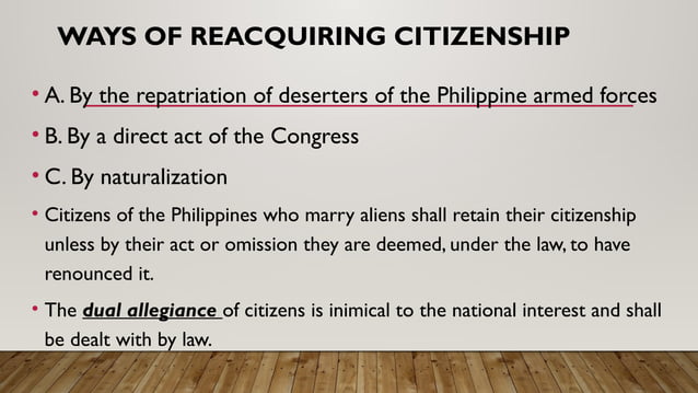 PHILIPPINE POLITICS AND GOVERNANCE: CITIZENSHIP.pptx | Family and ...