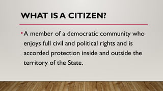 PHILIPPINE POLITICS AND GOVERNANCE: CITIZENSHIP.pptx
