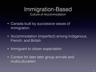 Citizenship and Multiculturalism: Building an Inclusive Canada | PDF