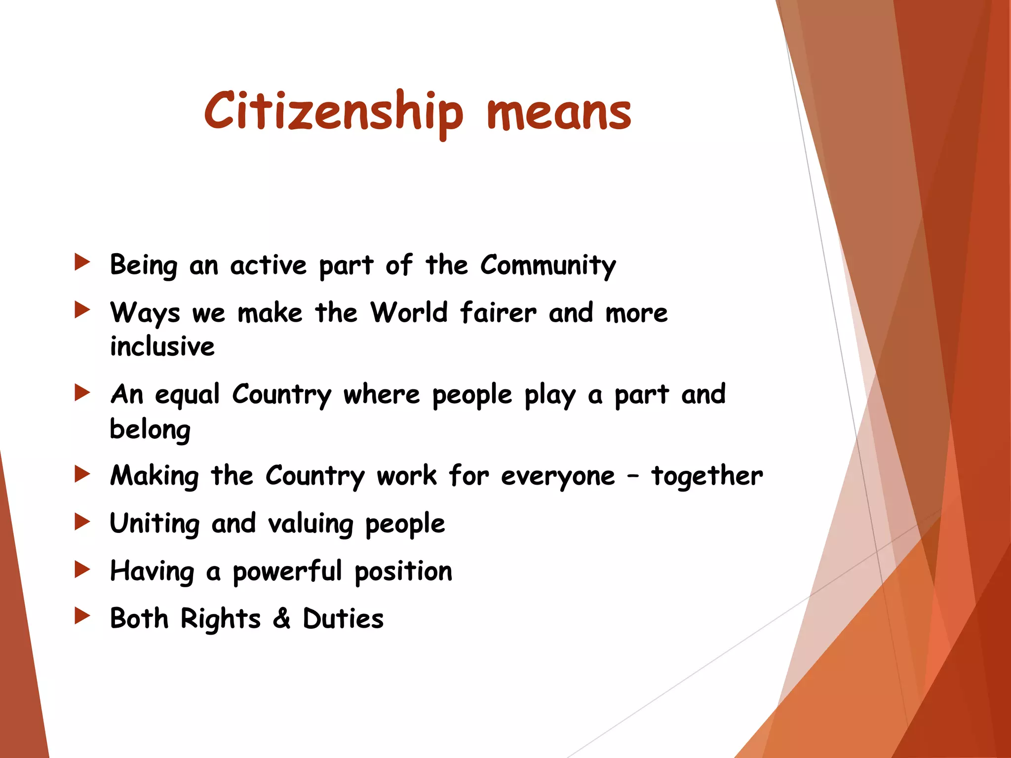 Citizenship is for Everyone | PDF