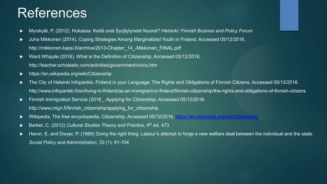 Citizenship group assignment | PPT