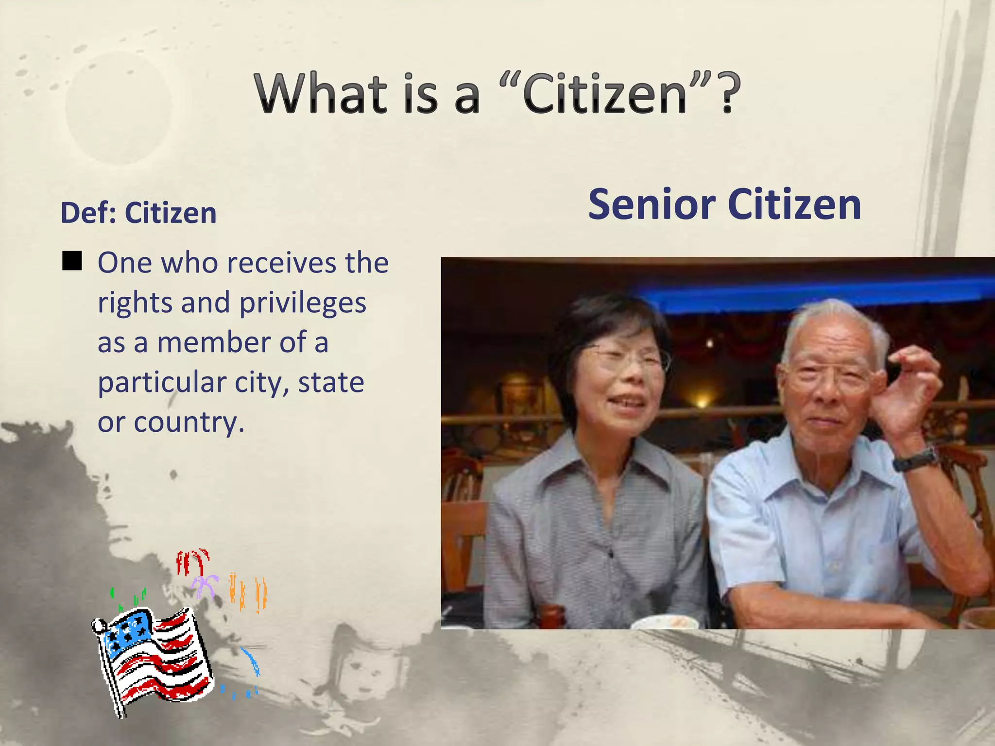 Citizenship rights and responsibilties | PPTX