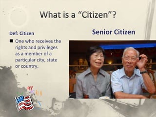 Citizenship rights and responsibilties | PPTX