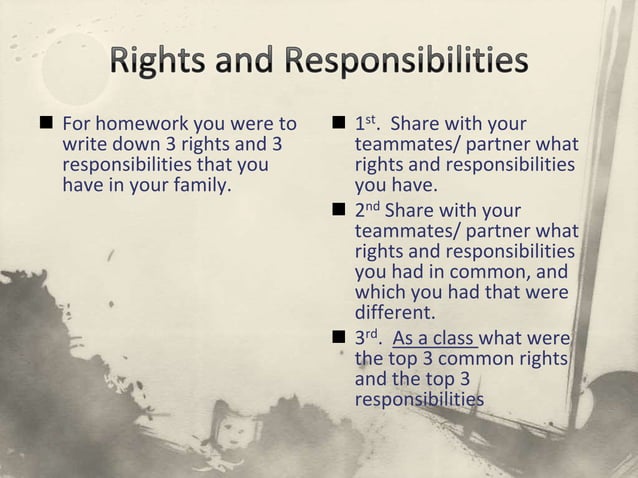 Citizenship rights and responsibilties | PPTX
