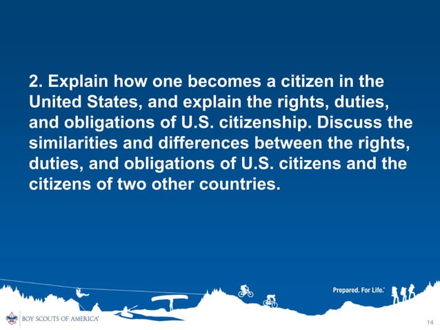 Citizenship In The World - Merit Badge University 2018 | PPTX | Politics