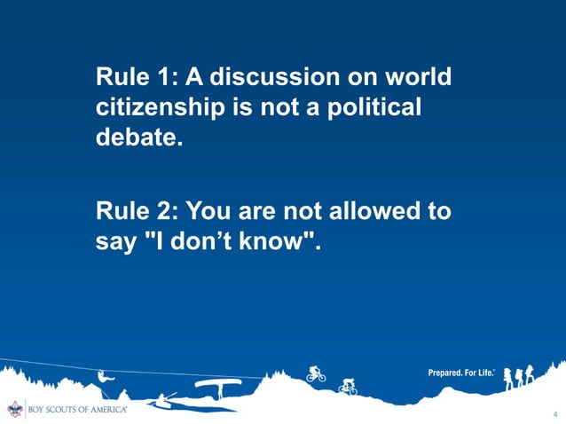 Citizenship In The World - Merit Badge University 2018 | PPTX | Politics