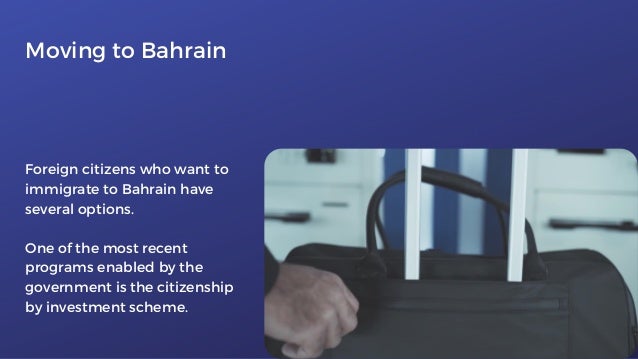 Citizenship by Investment in Bahrain | PPT