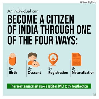 Citizenship Facts 2019 | PDF