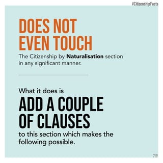 Citizenship Facts 2019 | PDF