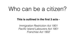 Citizenship in the new nation | PPT