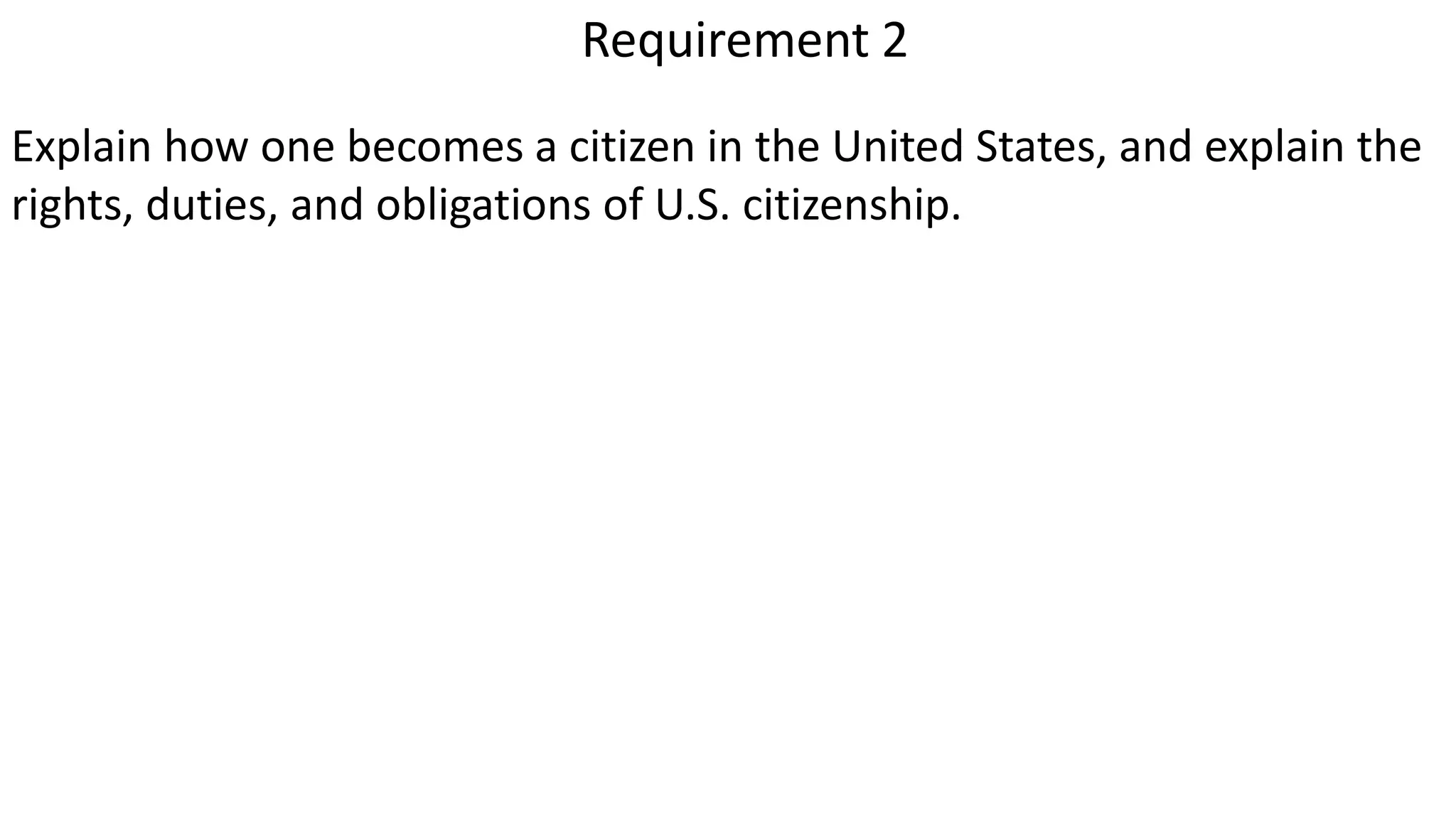 Citizenship in the world power point | PPTX