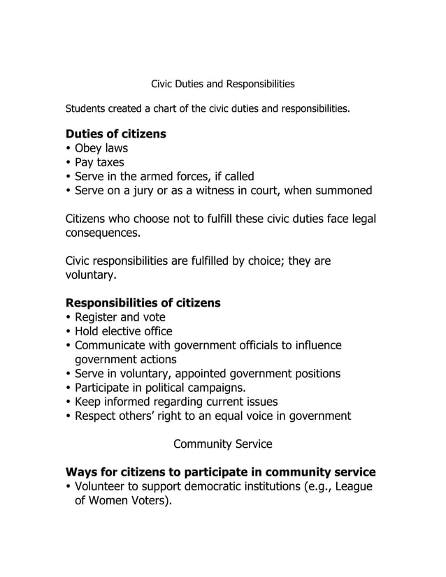 Citizenship notebook unit ii | PDF