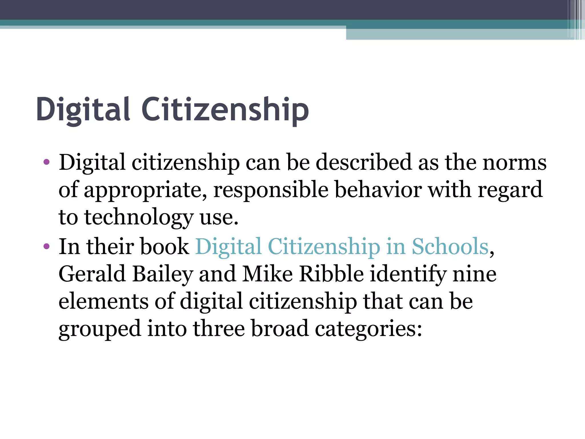 Digital Citizenship and Social Media | PPT | Social Networking | Internet