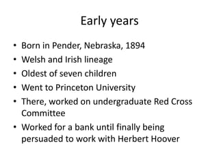 Maurice Pate: A Social Entrepenuer | PPT