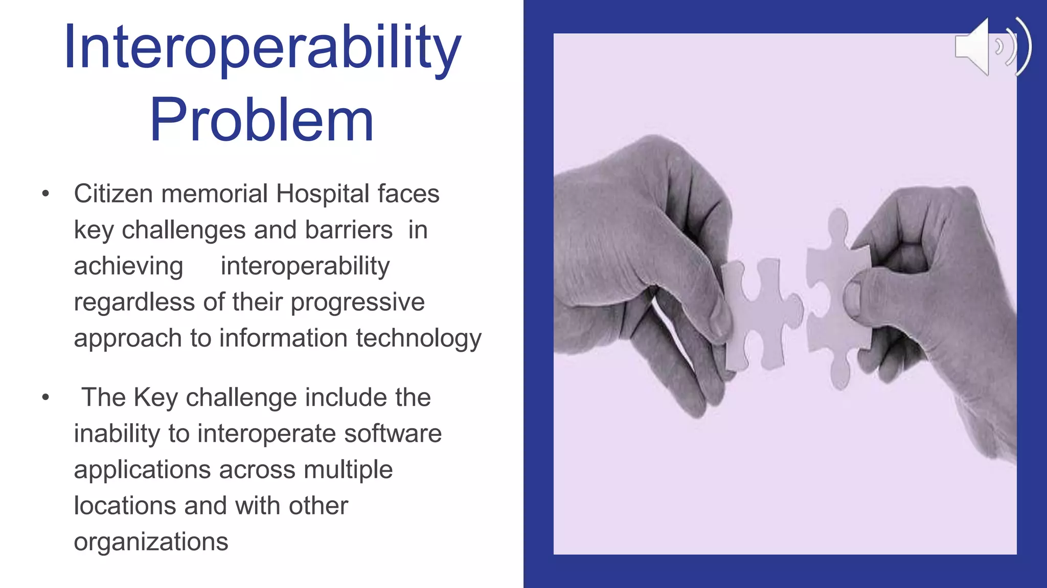 Citizen’s Memorial Hospital Case Study | PPTX