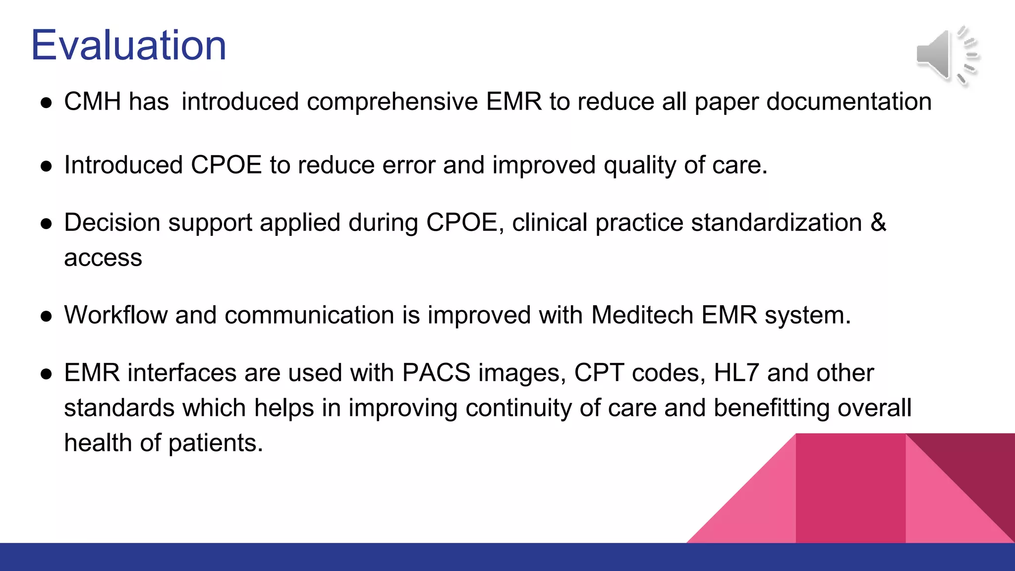 Citizen’s Memorial Hospital Case Study | PPTX