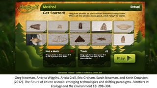 Citizen social science games - Games for Change | PPTX