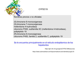 Citocromo p450 | PPT