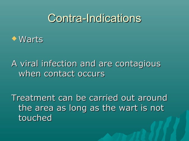 Contra-indications to an electrolysis treatment | PPT | Skin and ...