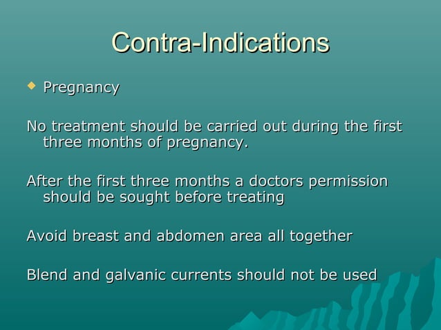 Contra-indications to an electrolysis treatment | PPT | Skin and ...