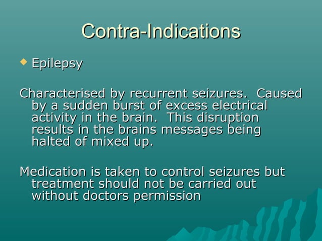 Contra-indications to an electrolysis treatment | PPT | Skin and ...