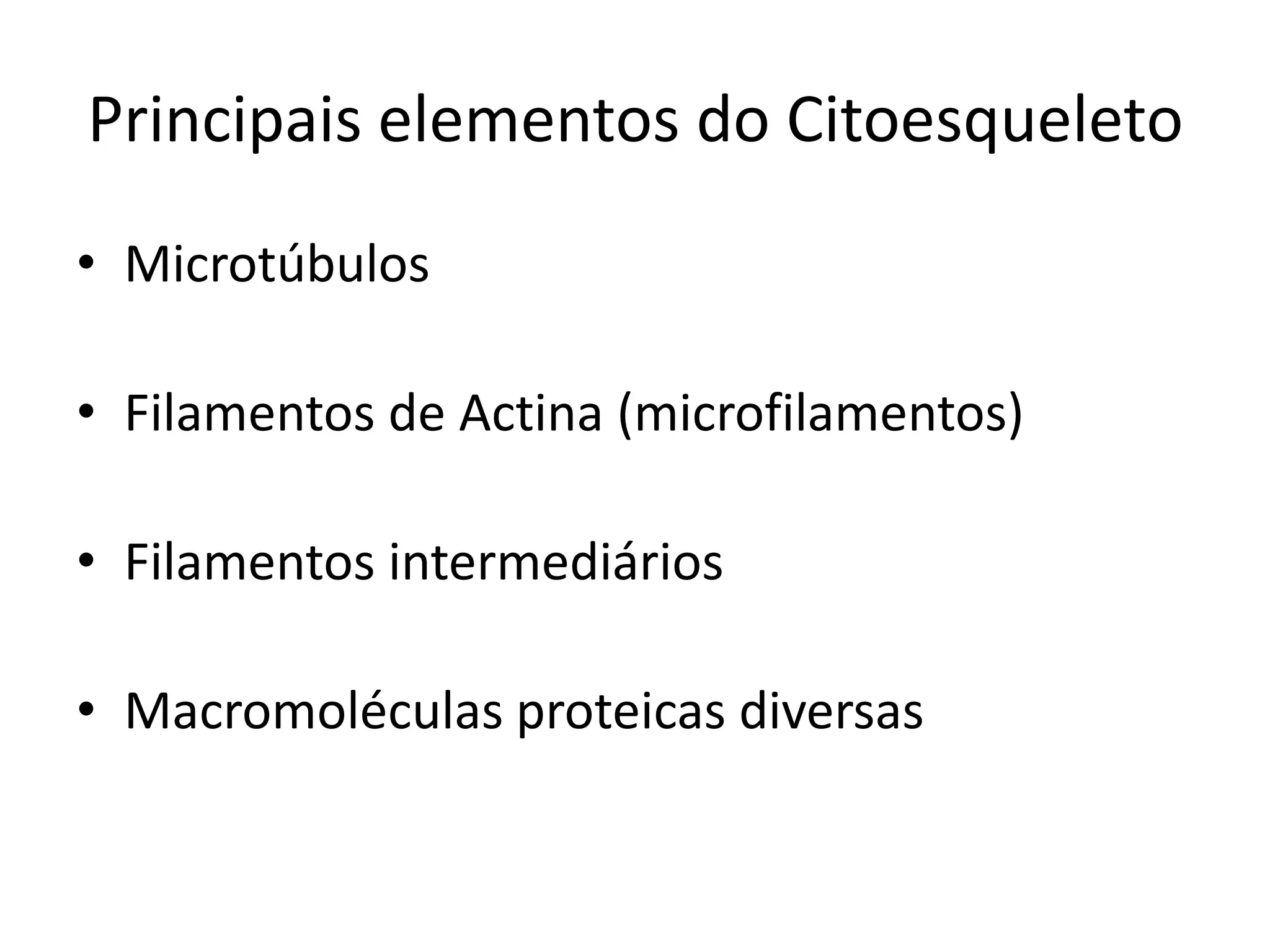 Citoesqueleto | PPTX