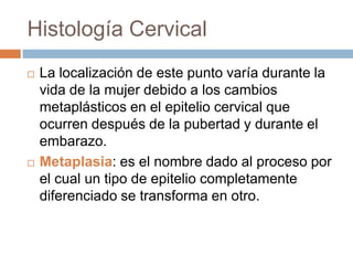 Citología cervical | PPTX