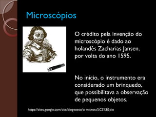 Citologia introdução-histórico | PPT