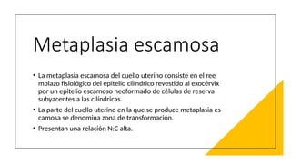Citologia ginecològica diferencias celulares | PPTX