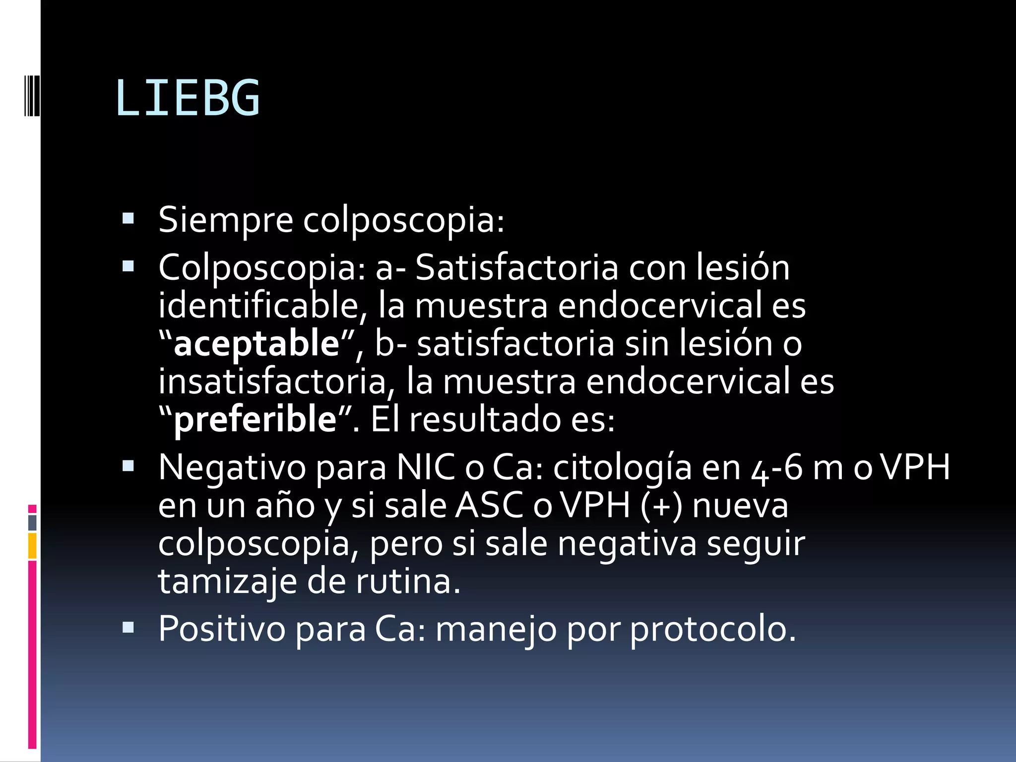 Citologia y colposcopia patologia maligna de cervix | PPTX
