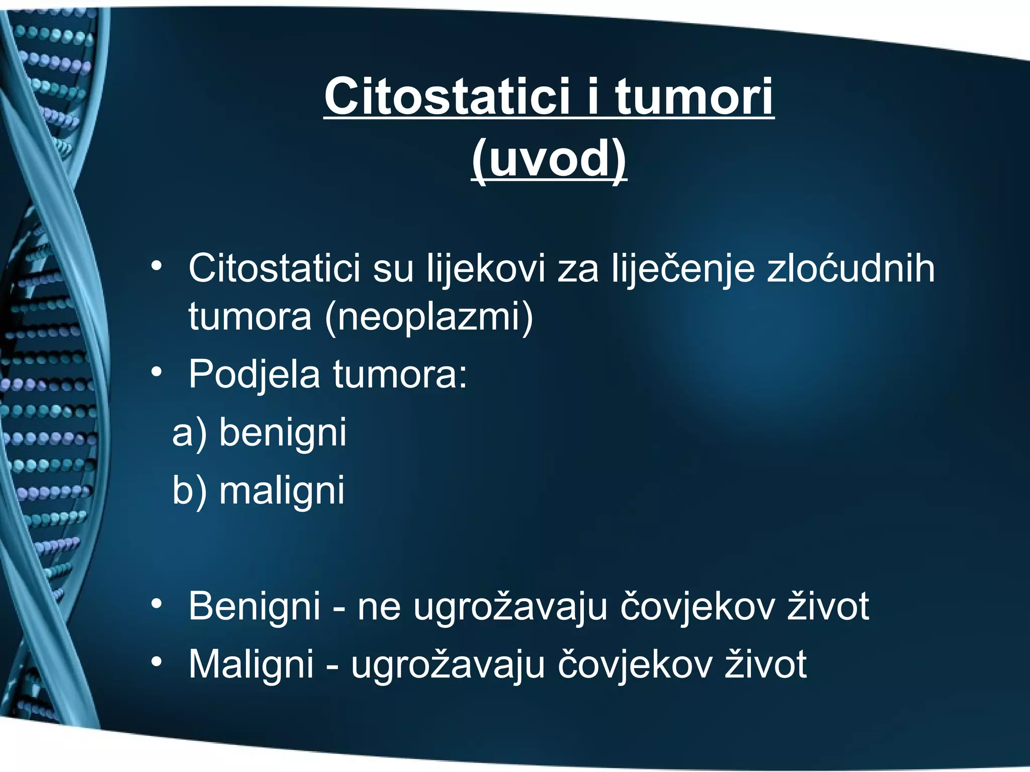 Citostatici prezentacija | PPT