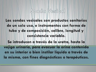 Citostomia y sonda vesical | PPTX
