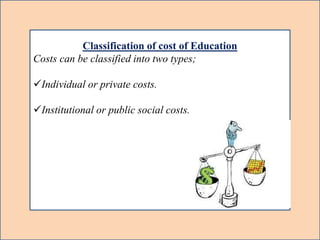 Cost Benefit Analysis of Primary and Secondary Education | PPTX