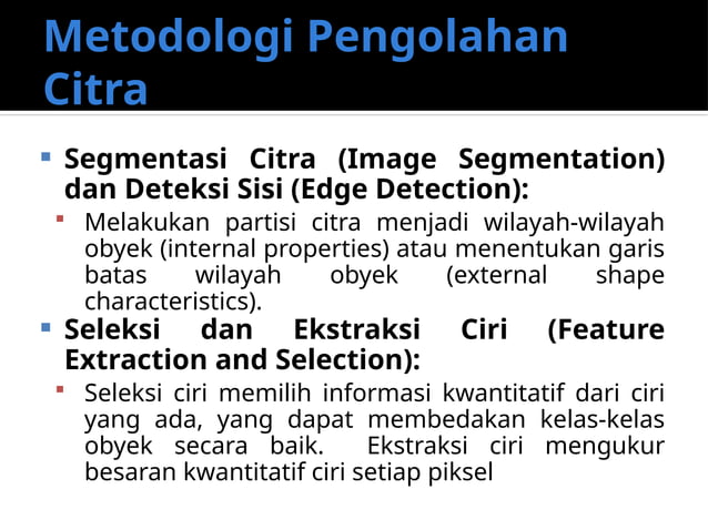 Konsep dan pengenalan Konsep Citra Digital | PPT